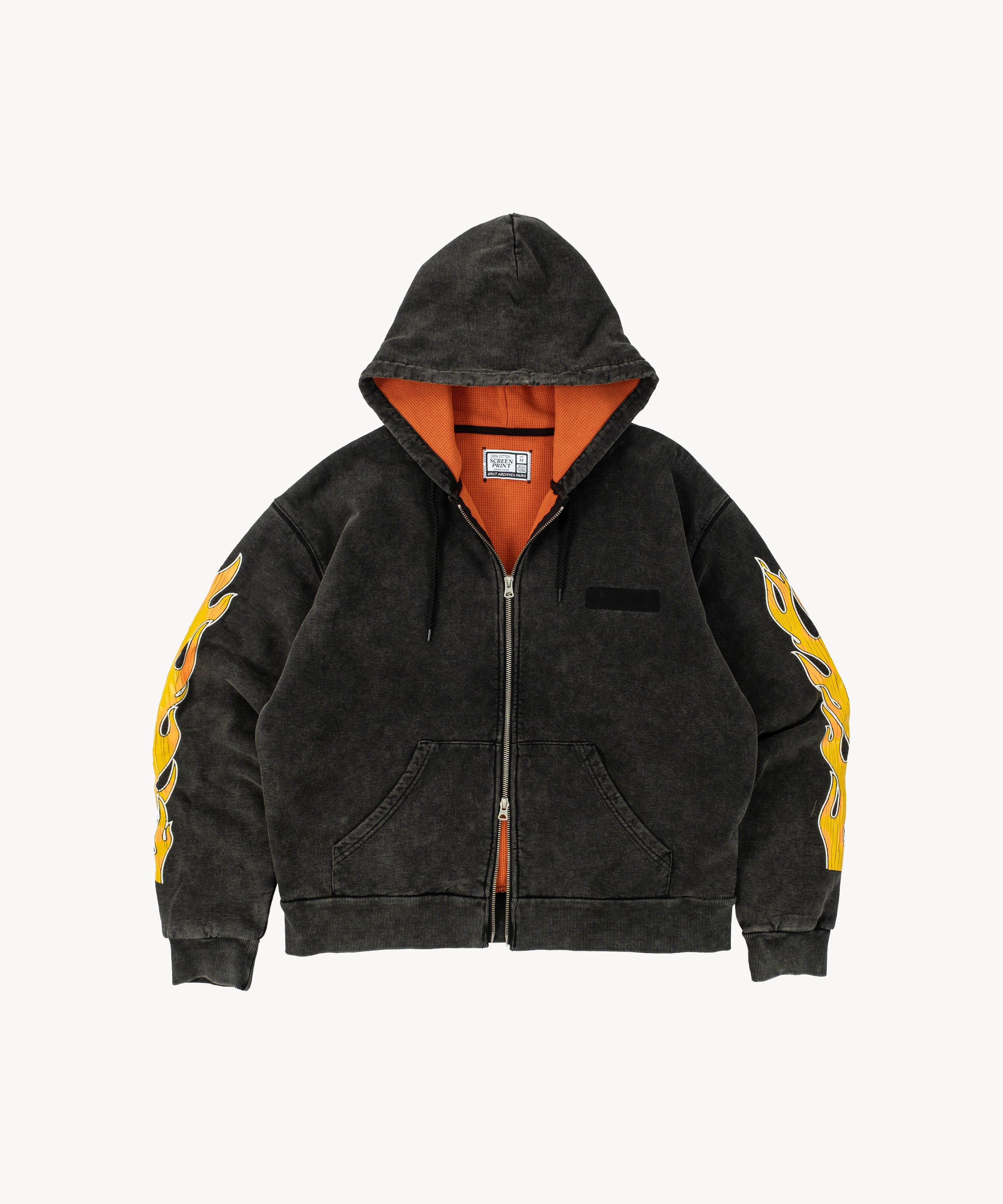 THE GHOSTFIRE THERMAL ZIP SWEAT | BRUT PARIS 03 | Worldwide shipping ...