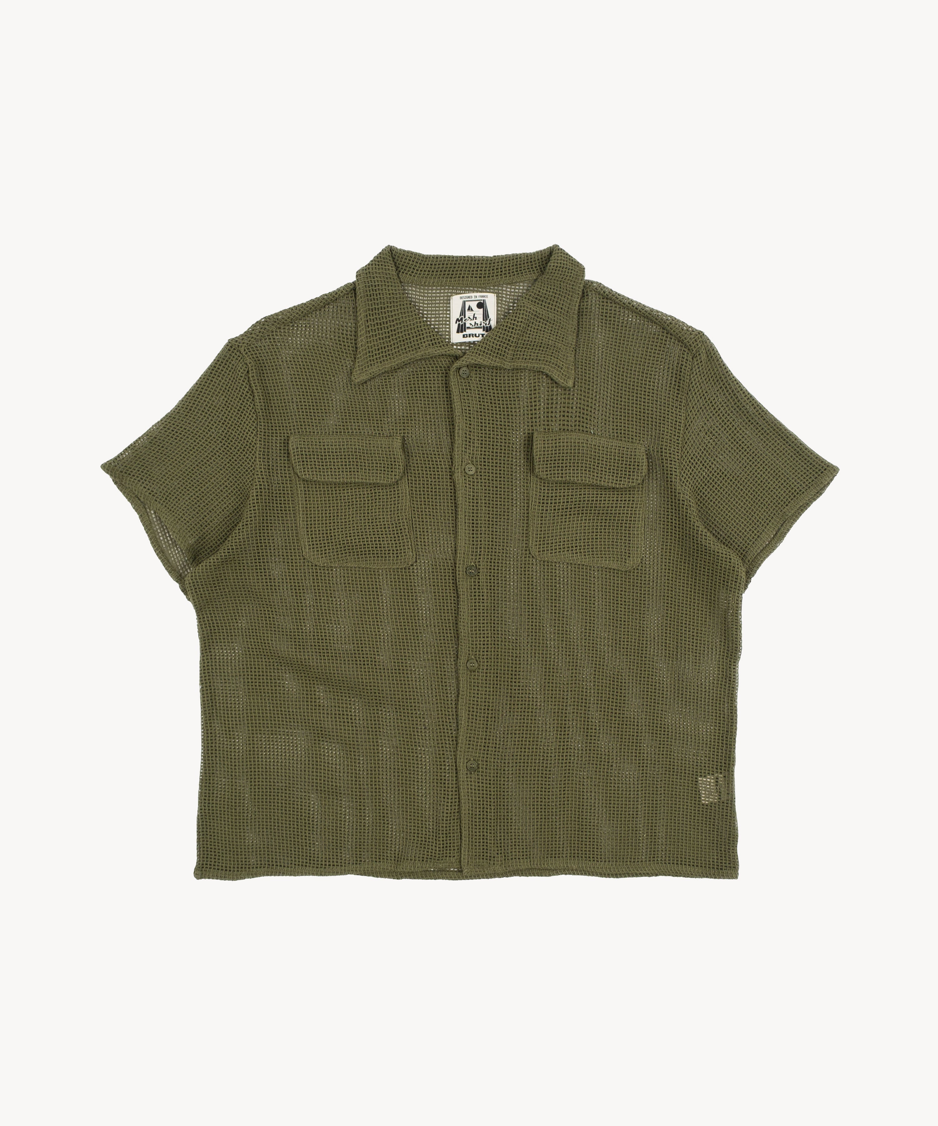 THE TACTICAL MESH SHIRT - OLIVE GREEN | BRUT PARIS 03 | Worldwide ...
